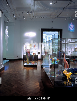 the glass gallery - vanda museum overall gallery view Stock Photo - Alamy