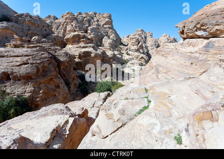 mountain panorama of Jordan near Petra Stock Photo - Alamy