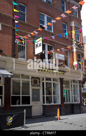 KU Bar, Gay Bar, Chinatown, Soho, West End, London, England, UK Stock ...