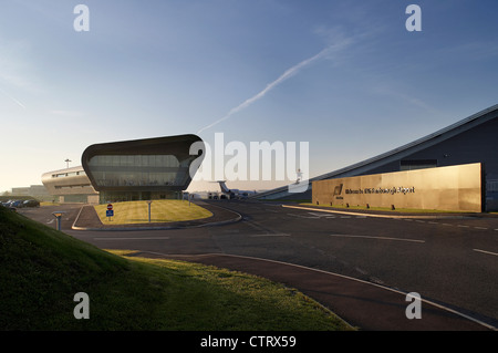 tag farnborough airport view from control tower Stock Photo - Alamy