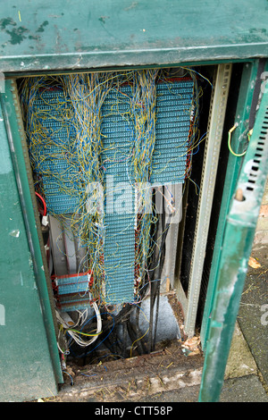 Virgin Media cable broadband box connection Fibre cable fast internet ...