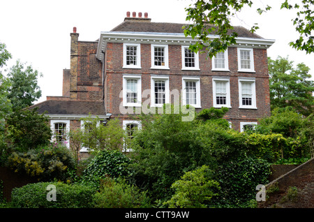 Burgh House and museum, Hampstead, London, England Stock Photo - Alamy