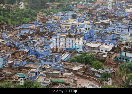 Aerial view of Bundi village in India Stock Photo - Alamy