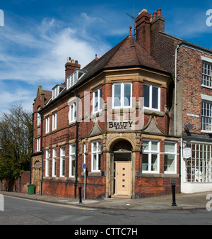 Bridlington town centre Stock Photo - Alamy
