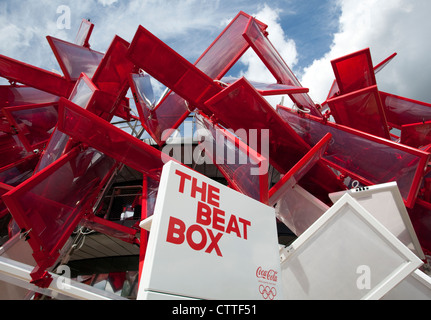 London 2012 Olympic Games - The Beat Box musical attraction Stock Photo ...