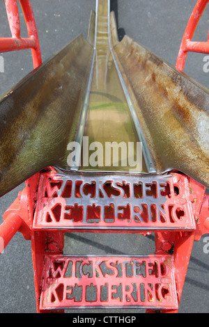 polished brass slide in children's playground by famous Wicksteed ...