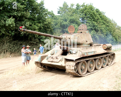 The T34/85 is a Soviet-designed main battle tank from World War II ...
