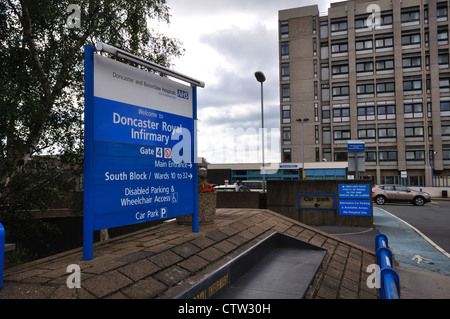 Doncaster Royal Infirmary Stock Photo - Alamy