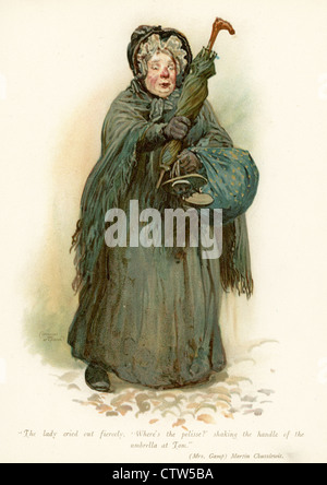 Sarah Gamp. Dickens character Stock Photo - Alamy