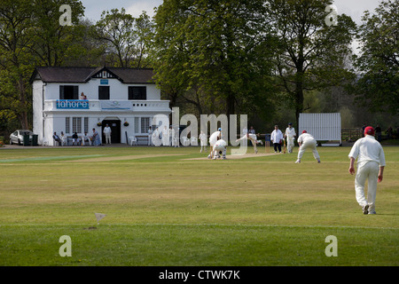 Saltaire Cricket Club second XI v Brighouse, in the Bradford Cricket ...