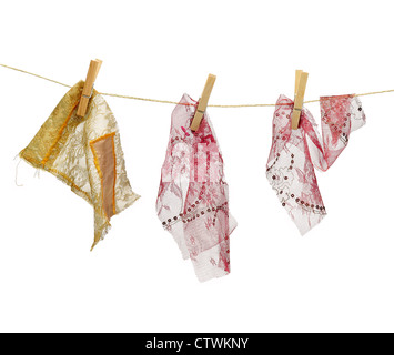 Hanging Rags, cloths & clothes on trees. Scottish folklore and ...