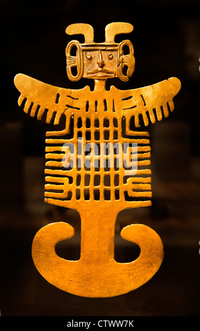 Figure pendant. Colombia. Tolima culture. 5th-10th century. cast gold ...