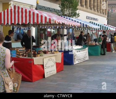 Perth Farmers Market Scotland August 2012 Stock Photo: 49742783 - Alamy