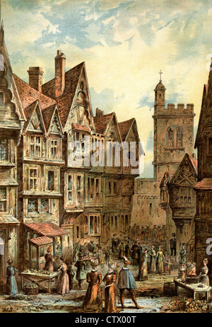 cheapside 16th century street road Cheapside is a street in Cheap ward of the City of London ...