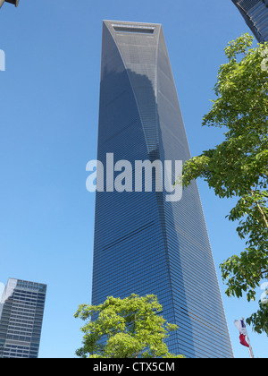 View from SWFC (Shanghai World Financial Center) Observation Deck ...