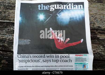 2012 London Olympics newspaper headline Stock Photo - Alamy