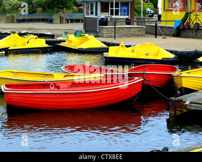 Boating Lake at Skegness Lincolnshire UK Stock Photo - Alamy