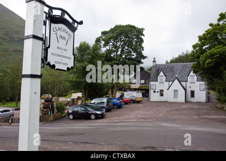 Clachaig Inn Pub sign, Glencoe, Scotland, UK Stock Photo - Alamy