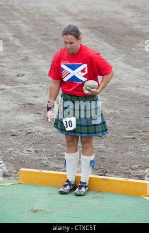 The Stone Put Event at the 66th Annual Pacific Northwest Scottish ...