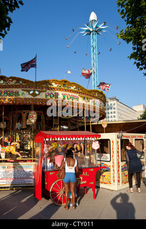 Carousel & The Starflyer chair ride part of the Priceless London ...