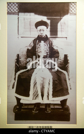 Puyi the last Emperor of China, in his later years. Museum: PRIVATE ...