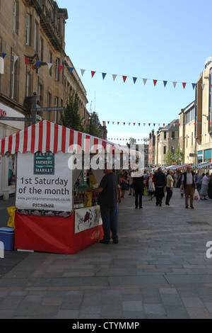 Perth Farmers Market Scotland August 2012 Stock Photo: 49742783 - Alamy