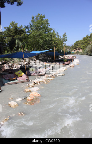 mountain river with rapid current (background Stock Photo - Alamy