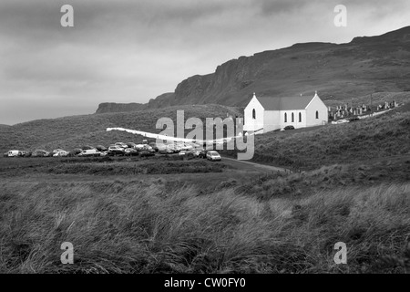 Sunday mass at Lagg Chapel, Inishowen, Donegal Stock Photo - Alamy