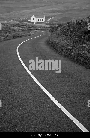 Lagg Chapel, Inishowen, Donegal Stock Photo - Alamy