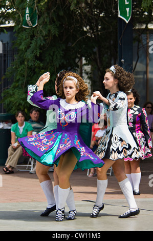 Young Irish Dancers Performing at the Irish Fest in Louisville ...