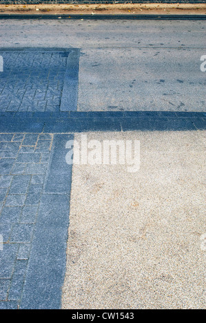 Coloured asphalt applied on road crossing. England UK Stock Photo - Alamy