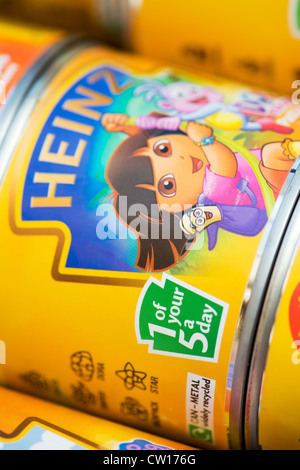 Heinz Children's Pasta Shapes Stock Photo - Alamy