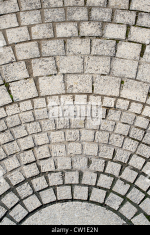 Round Garden stone path pattern Stock Photo: 49820134 - Alamy
