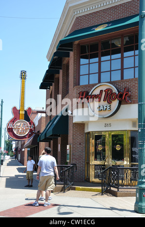 Hard Rock cafe Memphis Tennessee Stock Photo - Alamy