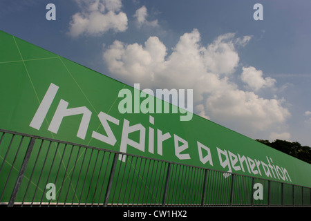 Olympic Games slogan Stock Photo - Alamy