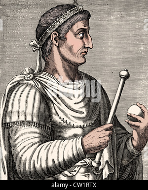 Constantine "the Great" (Flavius Valerius Constantinus), circa 280 ...