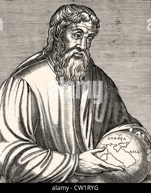 Strabo, Ancient Greek Historian Stock Photo - Alamy