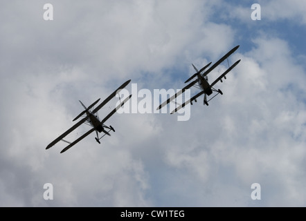 Hawker Hind and Gloster Gladiator Stock Photo - Alamy