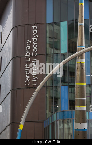 Cardiff Central Library (Welsh: Llyfrgell Ganolog Caerdydd), is the ...