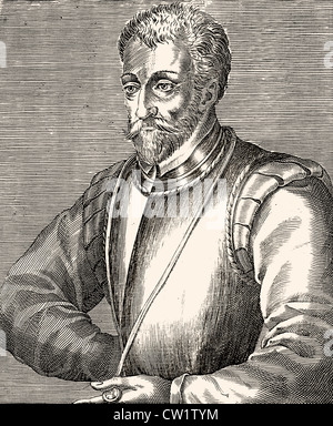 King of Navarre Antoine de Bourbon (left); Charles IX, King of France ...