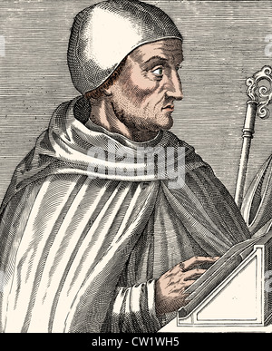 Albertus Magnus (the Great) (before 1200-1280) from “True Portraits ...