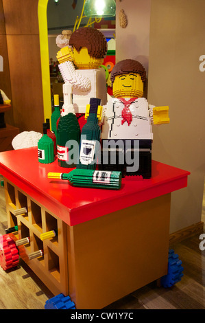 Bricks restaurant at Legoland hotel, Windsor, England Stock Photo - Alamy