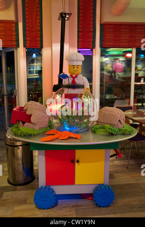 Bricks restaurant at Legoland hotel, Windsor, England Stock Photo - Alamy