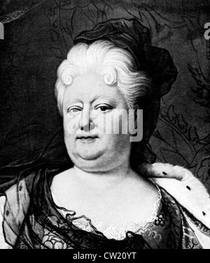 Elizabeth Charlotte. Portrait of the Princess Palatine. She became ...