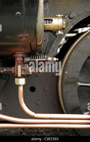 Steam Train Copper Piping Stock Photo - Alamy