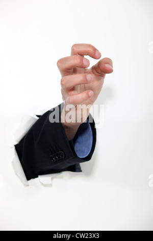 hand trying to catch something Stock Photo - Alamy