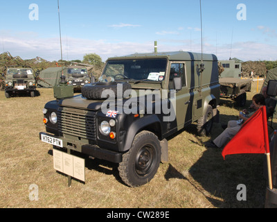 The Land Rover Defender 110 used in the Tomb Raider film, displayed at ...
