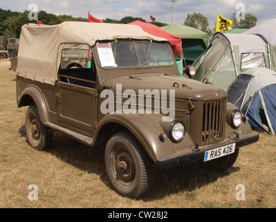 The GAZ 69 is a Soviet-designed military vehicle used by the Soviet ...