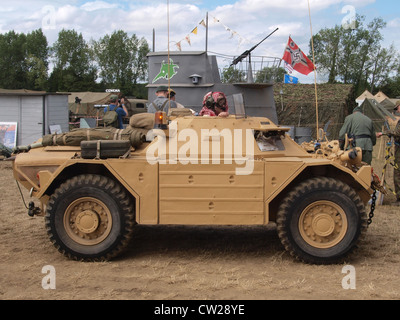 The Ferret is a British-made armored reconnaissance vehicle designed ...
