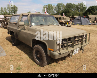 The Chevrolet M1009 Blazer is a military vehicle used by the U.S. Army ...